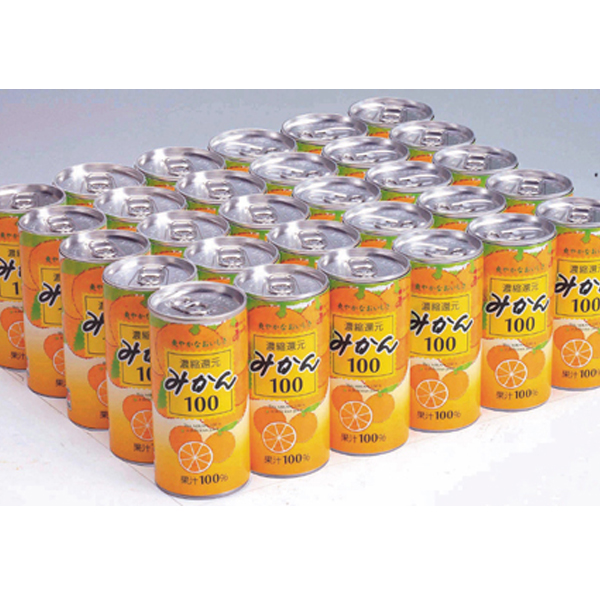 ジューシー 「みかん100」(190g×30缶) | JAあいら